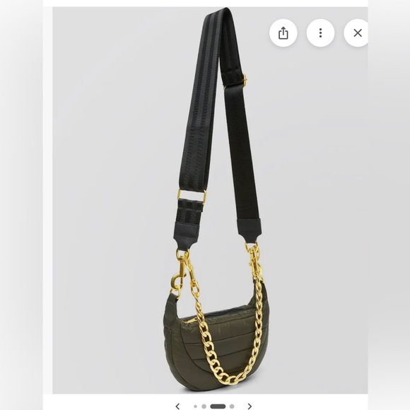 THINK ROYLN | Bags | Think Rolyn Quilted Tiny Dancer Shiny Olive | Poshmark